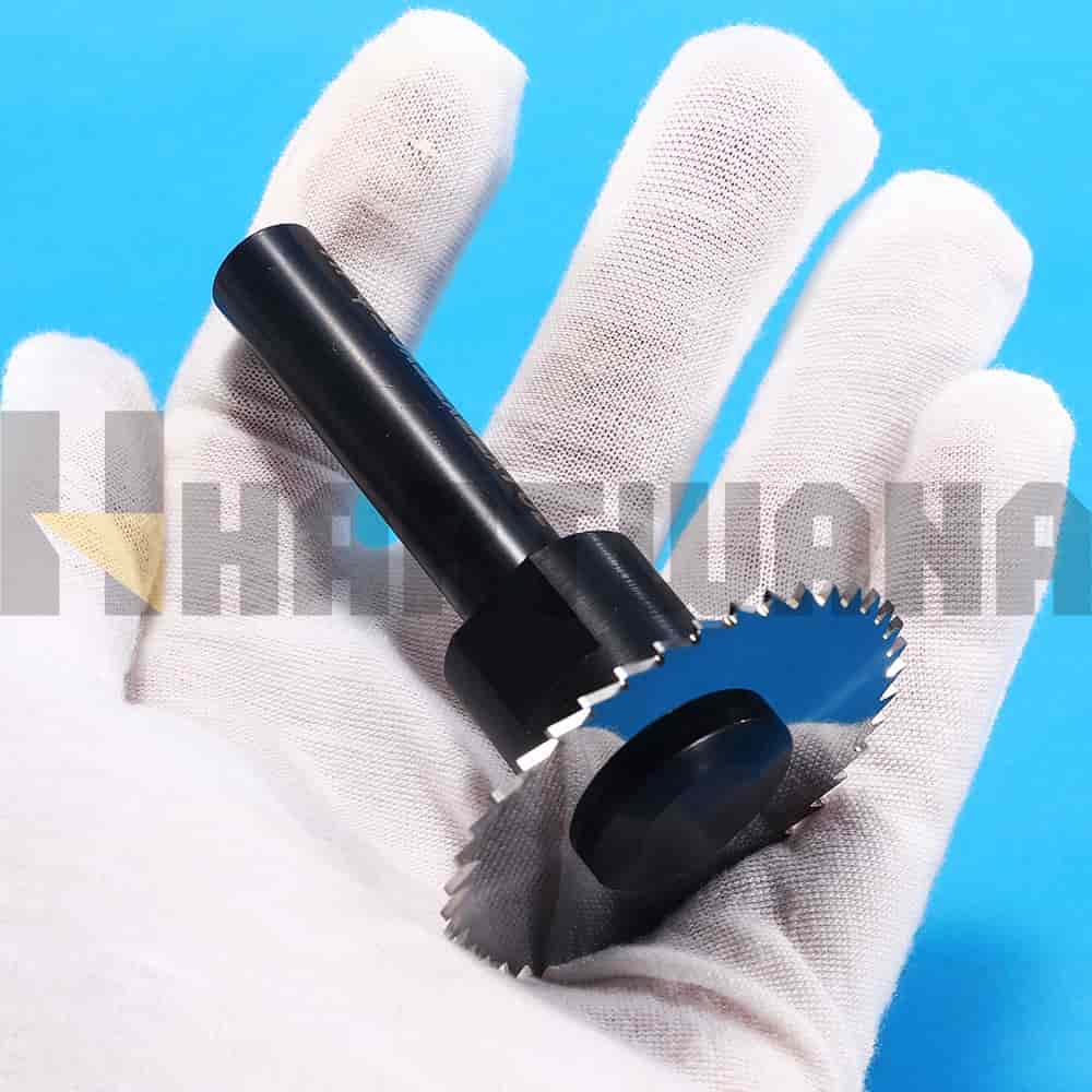HARTWANA Slitting Saw Blades Solid Carbide Thin 50mm Slitting Saw Arbor ...