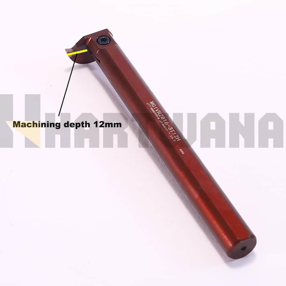 HARTWANA Indexable Grooving Tool Internal Grooving Tool MGIVR2816-3T ...