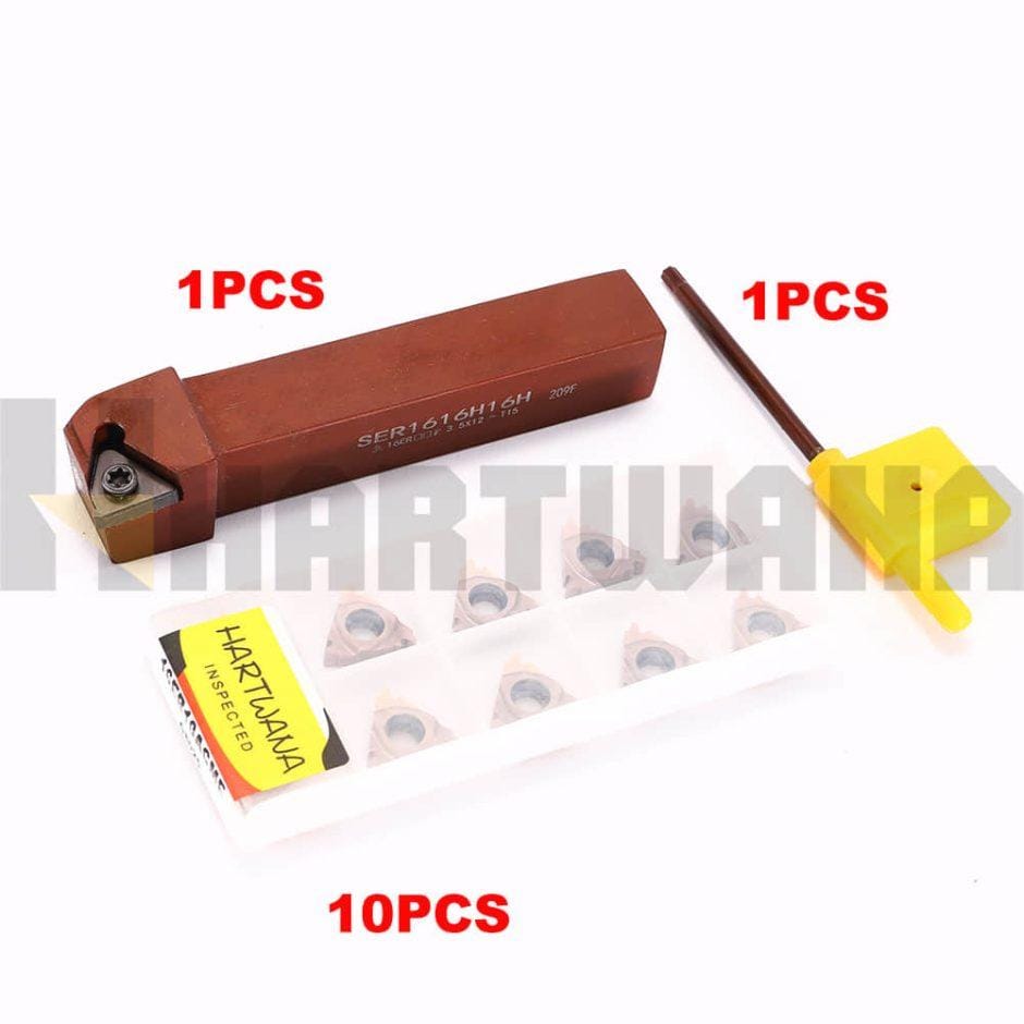 HARTWANA ACME Threading Tool 29 Degrees 10ACME Lathe Tool Holder ...