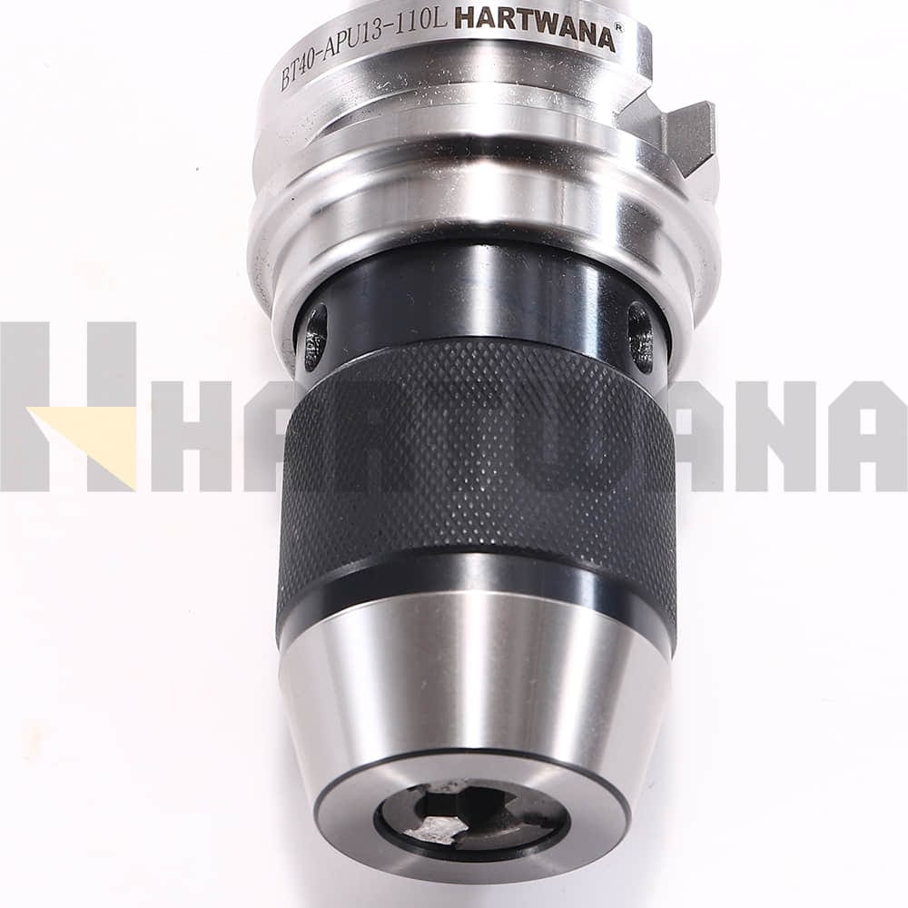 HARTWANA keyless Drill Chuck Integral Shank Self-Tightening BT40-APU13 ...