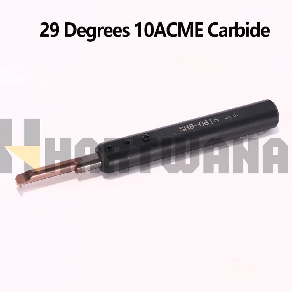29 Degrees 10ACME Threading Solid Carbide Boring Bars 8mm Small ...