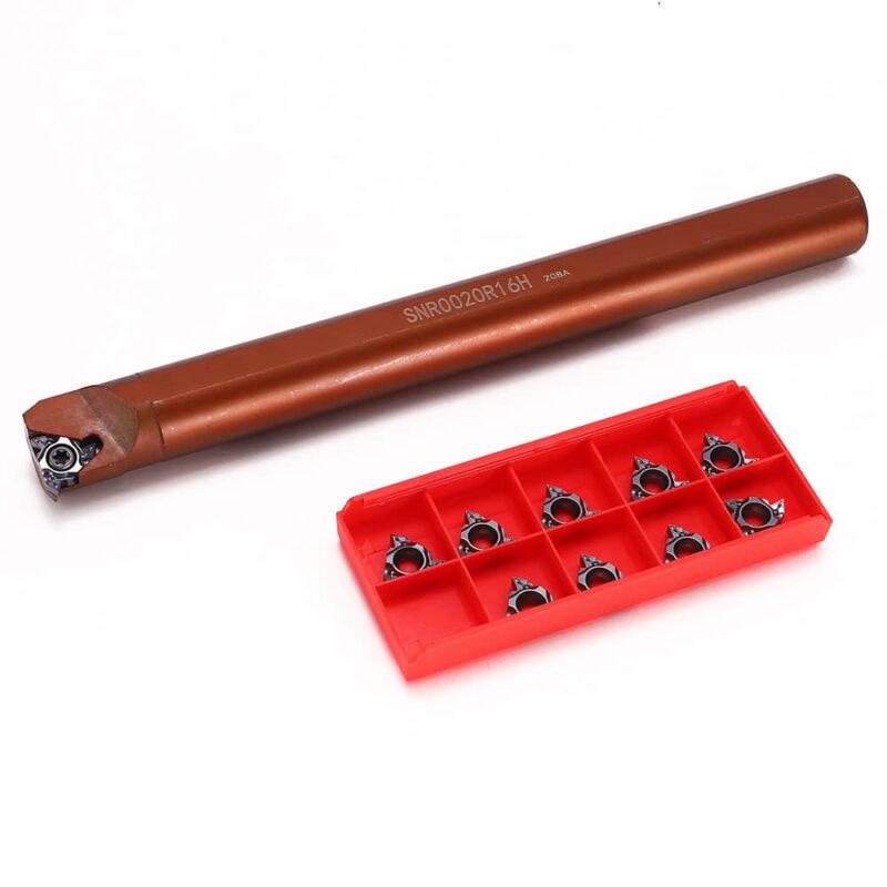 Internal Threading Tool Lathe Tool holder SNR0020R16 Carbide Inserts ...